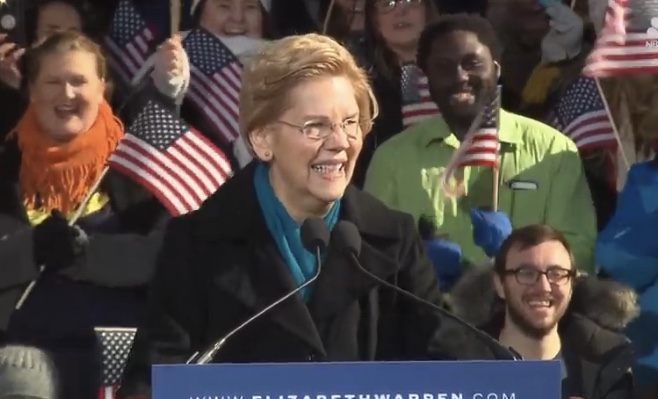 Progressive Group Endorses Warren as "Best Candidate to Beat Trump ...