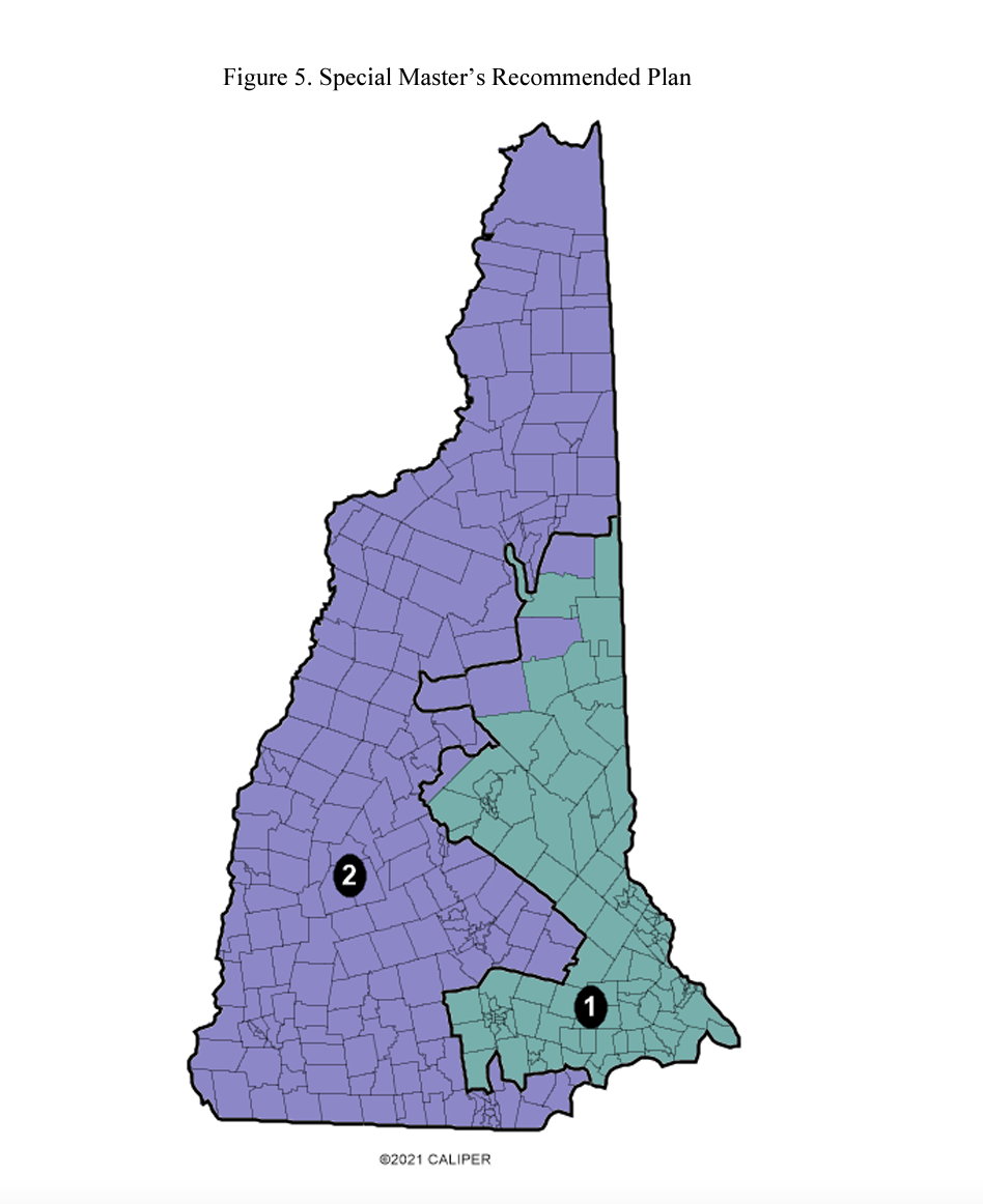 Special Master Releases NH Congressional District Maps - NH Journal