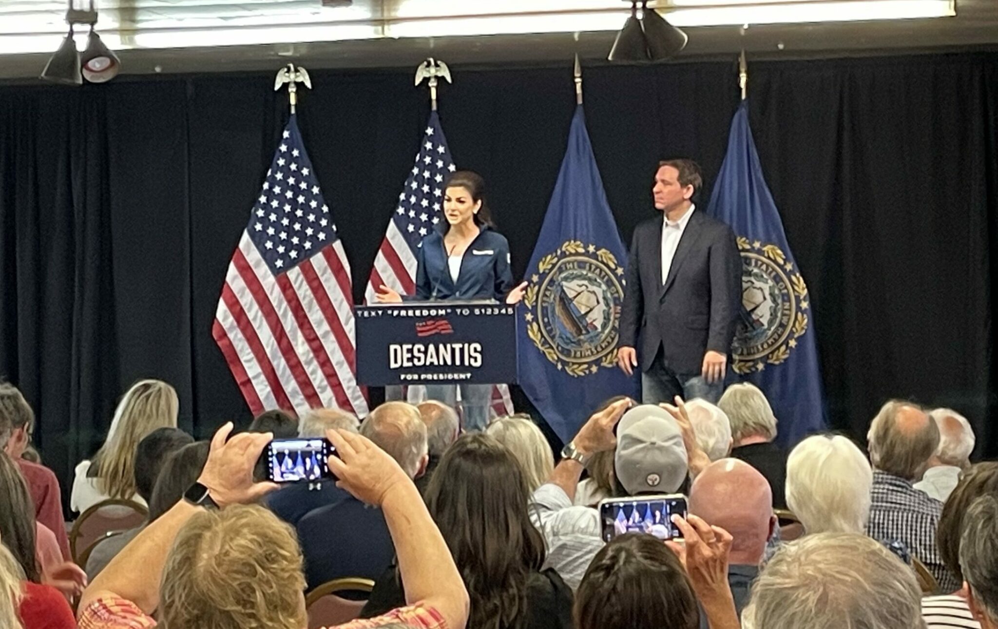 DeSantis Mocks Biden, Rebuts Trump During FITN Tour Across NH - NH Journal