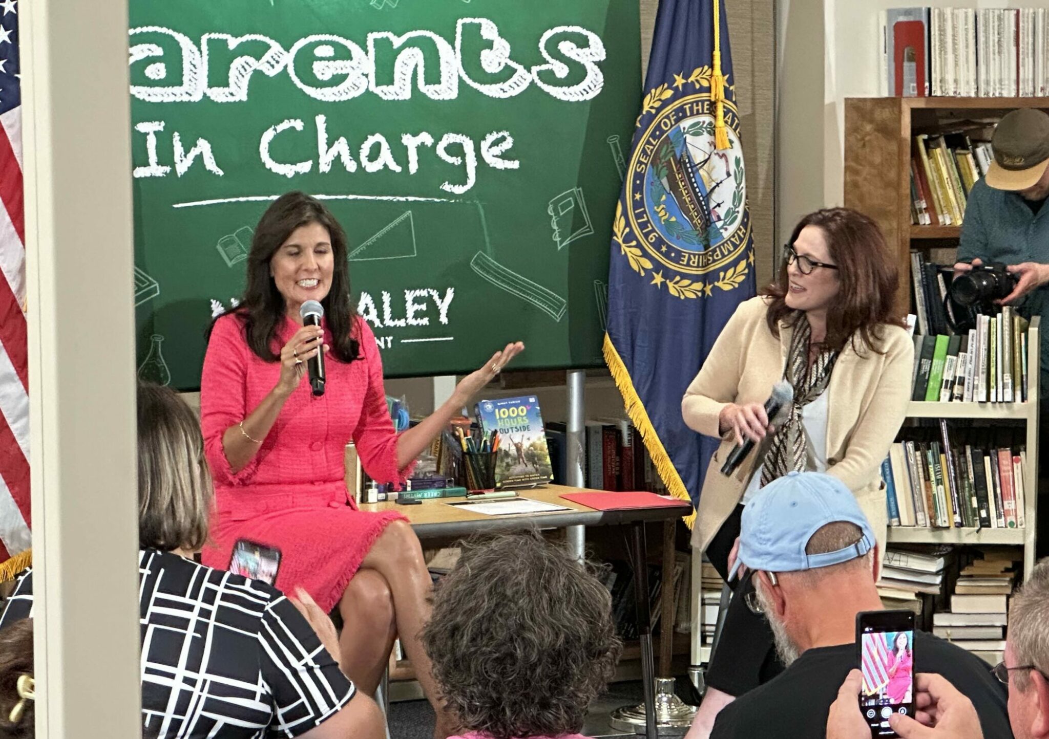 Haley Signs Parental Rights Pledge at Education Town Hall in Manchester ...