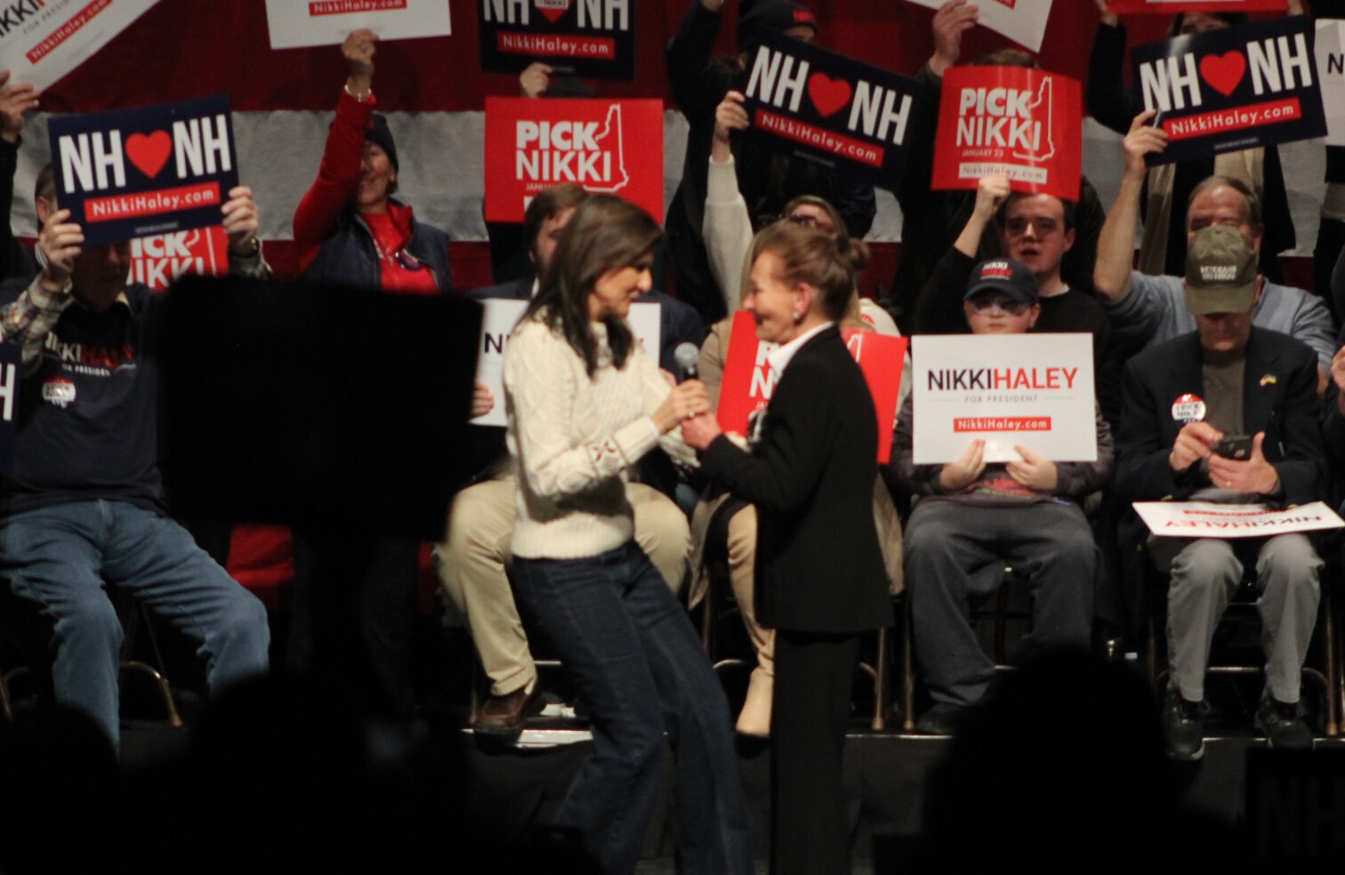 Judge Judy Rules in Favor of Haley at Exeter Rally - NH Journal