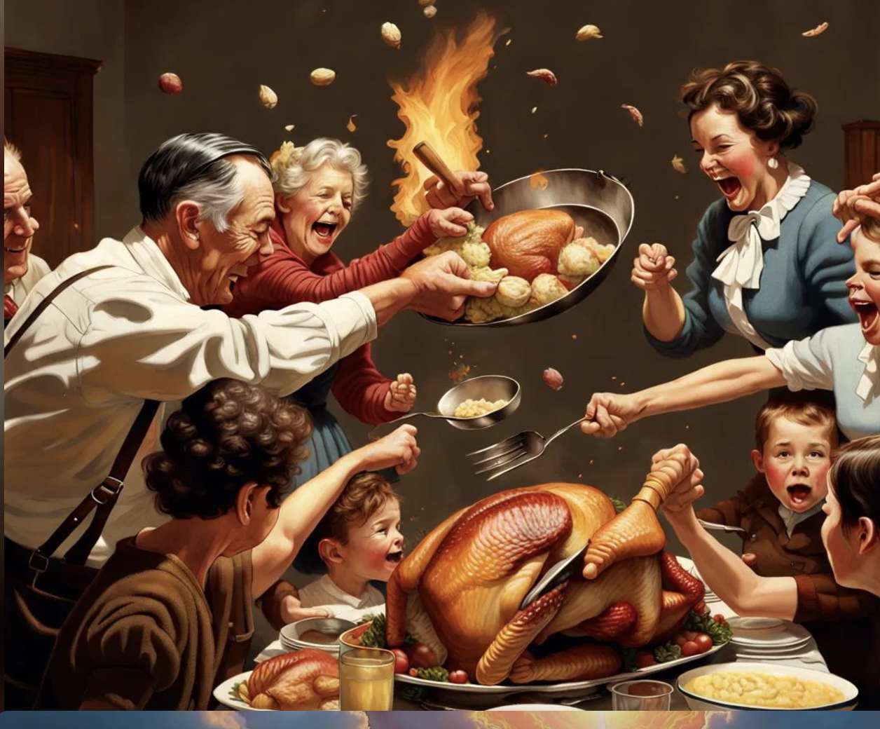 Point: How Super Glue Saved My Childhood Thanksgivings - NH Journal