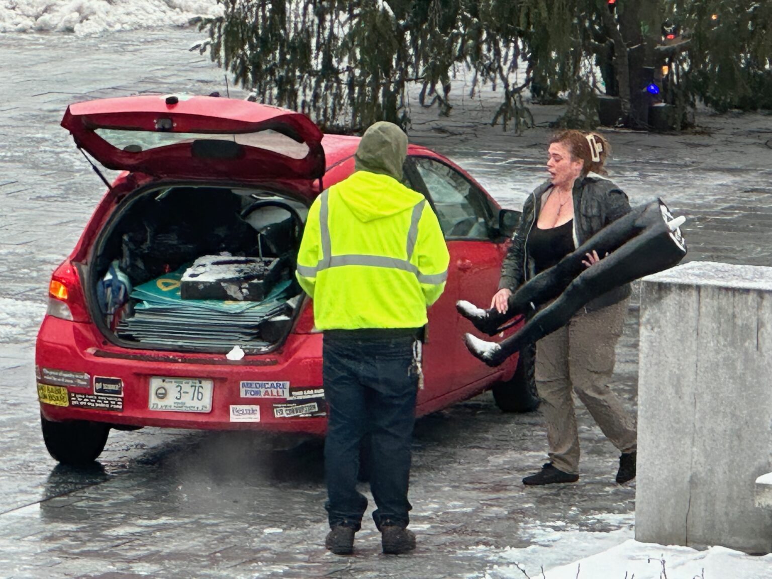 Demonic Christmas Display at State House Destroyed - NH Journal